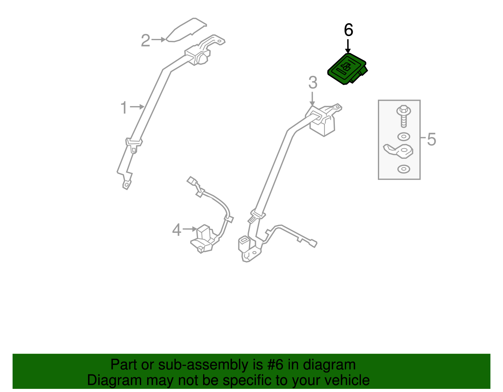 89897-B1000-SG2 - High-Quality Child Restraint Anchor Plate Bezel for ...