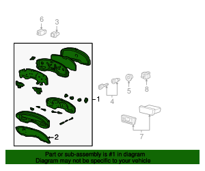 2003 Lincoln LS Instrument Cluster 3W4Z-10849-BA | OEM Parts Online