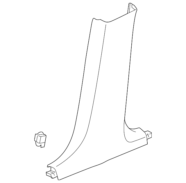 2014-2019 Cadillac CTS Lower Center Pillar Trim 84083933 ...