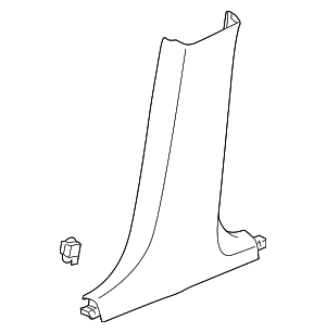 2014-2019 Cadillac CTS Lower Center Pillar Trim 84083933 ...