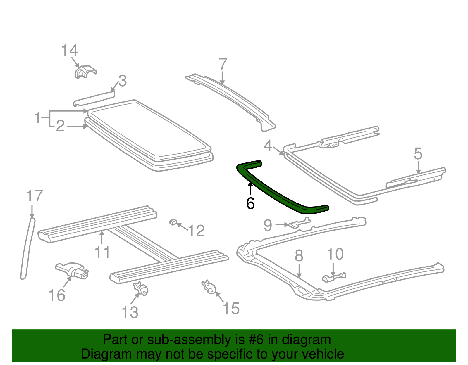 1997-2001 Toyota Camry Deflector 63209-33080 | Retail Performance Auto ...