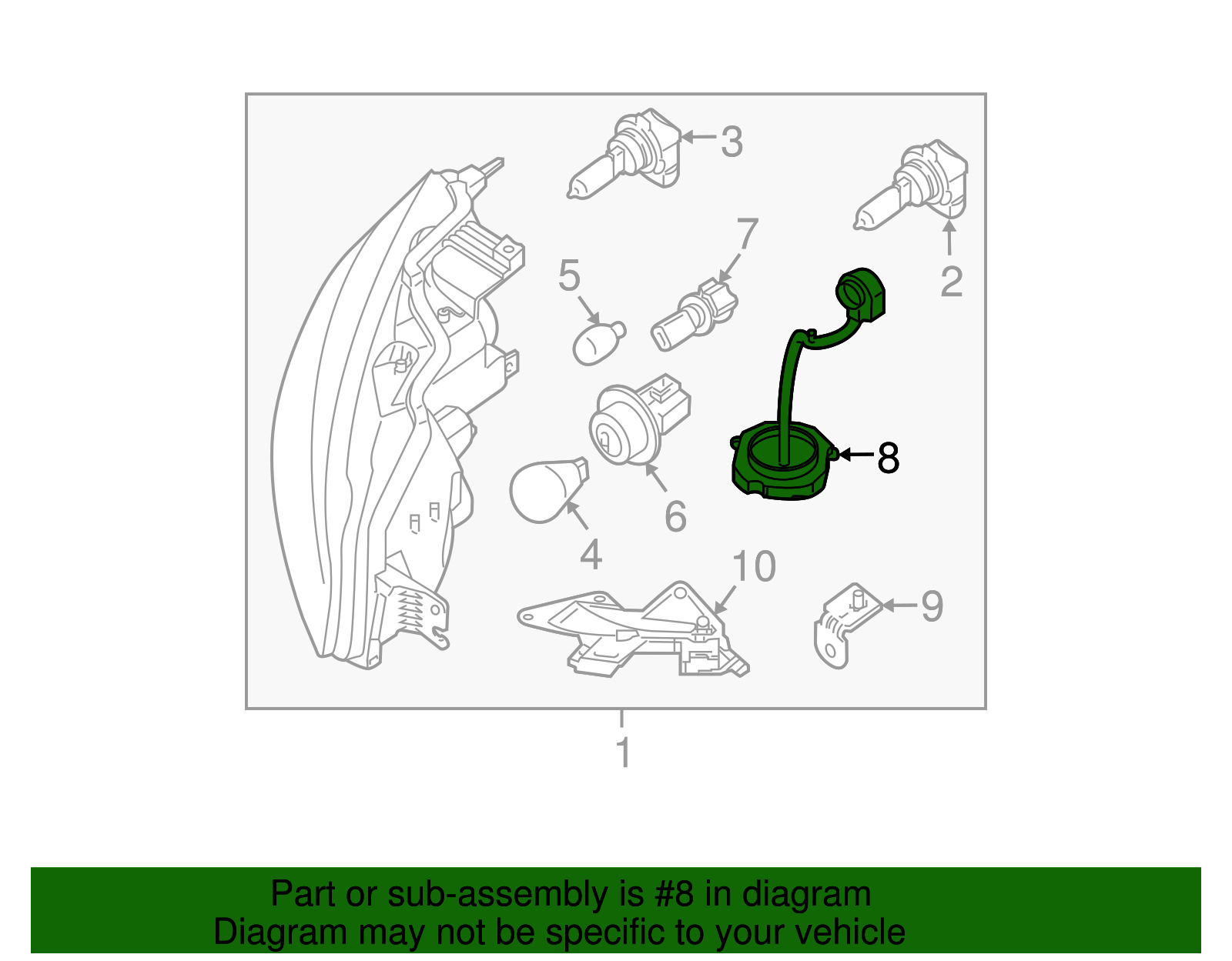 28474-8991B - Control Module - 2003-2014 Nissan | Nissan OEM Parts Direct