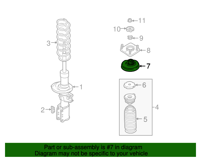 Genuine Spring Seat for 1993-2014 Volvo | Part# 30683637 | Over 30% Off ...