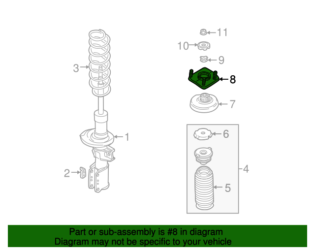 30714968 - Support Plate 2001-2014 Volvo | My Swedish Parts