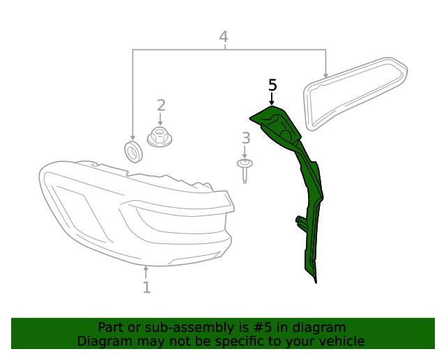 Genuine BMW 63-21-5-A5B-4A3 | Trim Drip Rail Left | FREE Shipping on ...