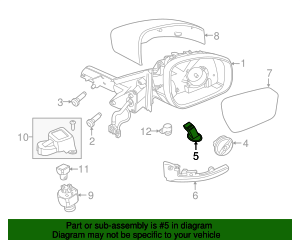 Genuine OEM Puddle Lamp Part# LR083187 Fits 2017-2023 Land Rover ...