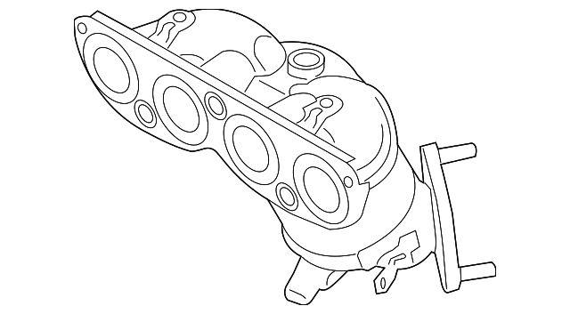 Genuine OEM Mnfd W/Converter Part# 28510-2EHA0 Fits 2017-2019 Hyundai ...