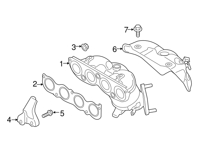 28521-2E000 - Manifold Gasket - 2011-2021 Hyundai | Joseph Airport Hyundai