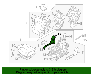 2013-2018 Hyundai Santa Fe Sport Outer Cover 89291-4Z000-RYN | QuirkParts