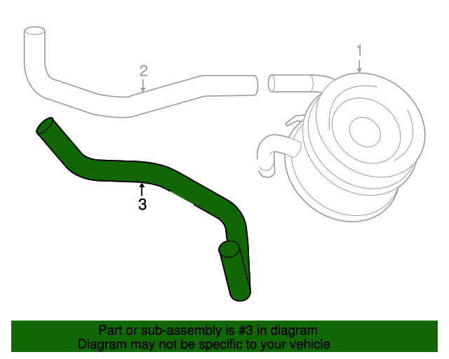 2003-2015 Toyota Hose, Oil Cooler 15777-31010 | OEM Parts Online