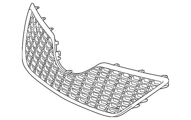 2010-2011 Toyota Camry Grille 53101-06200-J0 | Toyota Parts Center