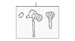 GD7A-76-220A - Lock Cylinder - 1998-2002 Mazda 626 | Mazda Swag