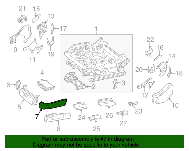 222-919-00-22-64-9051 - Corner Cover 2014-2021 Mercedes-Benz | Mercedes ...