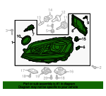 2015 Volkswagen Golf Headlamp Assembly 5G0-941-753-B | VW Direct Auto Parts