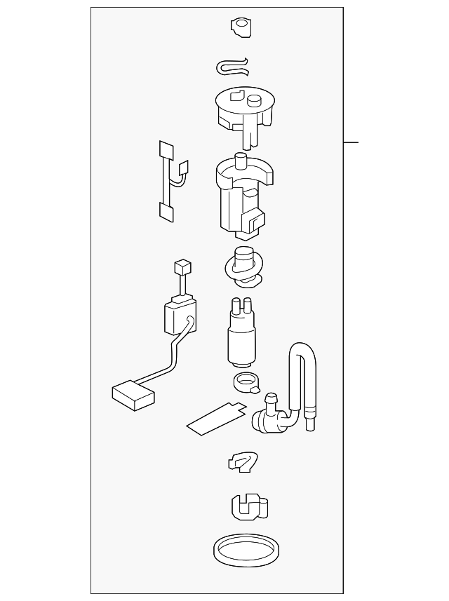 2017-2019 Toyota Highlander Fuel Pump 23220-31600 | Toyota Parts Center