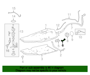 2014-2019 Toyota Highlander Vent Hose 77404-0E040 | OEM Parts Online