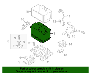2016-2021 Hyundai Tucson Battery 37110-1R680 | OEM Parts Online