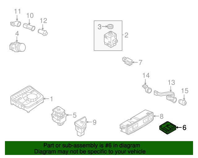 2017-2024 Audi Auxiliary Jack 5Q0-035-726-L | Audi USA Parts