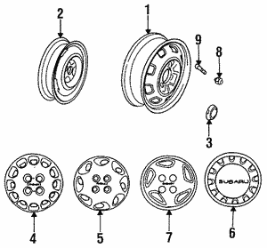 Shop OEM Wheels | Subaru OEM Parts Online