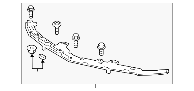 2016-2025 Chevrolet Malibu Support 84926765 GM | GMPartsDirect.com