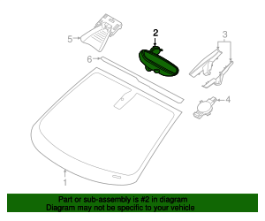 Genuine BMW 51-16-9-284-918 | Mirror Assembly | FREE Shipping on Most ...