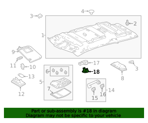2018-2022 Lexus Microphone Case 86255-78010-A0 | OEM Parts Online