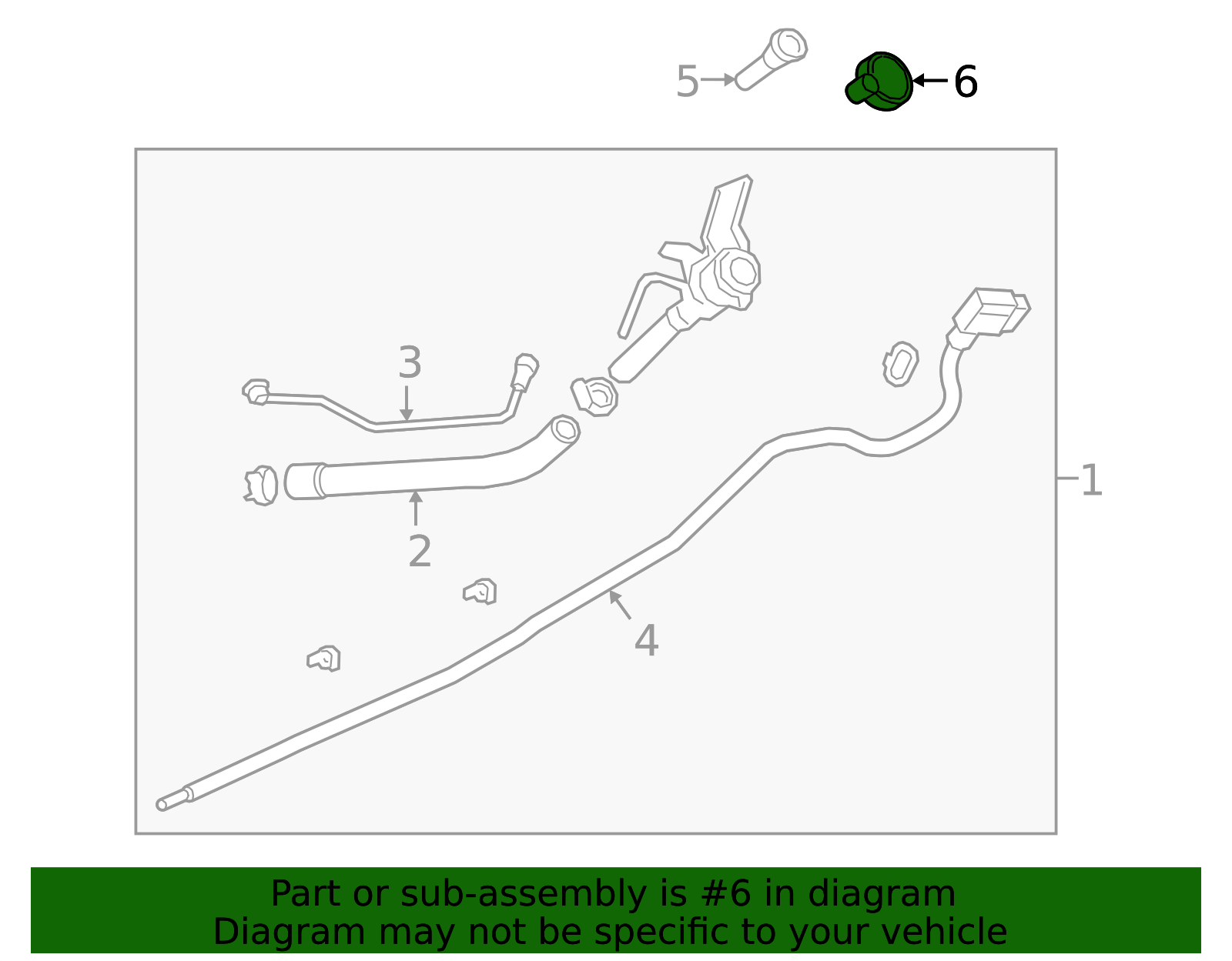 2020-2025 GM Fuel Tank Filler Locking Cap 20968135 GM | GMPartsDirect.com