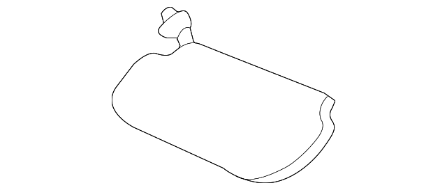 84662161 - Shale Passenger Side Sunshade - 2003-2023 GM | OEM Parts Quick