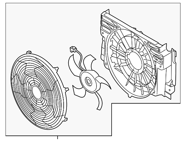 Genuine BMW 64-54-6-921-381 | Fan Assembly | FREE Shipping on Most ...
