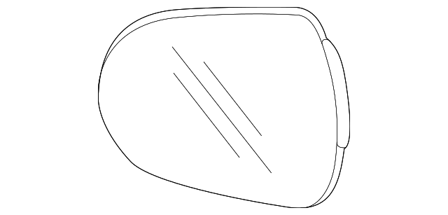 2022-2023 Chevrolet Bolt EUV Mirror Glass THIS PART DOES NOT REPLACE ...