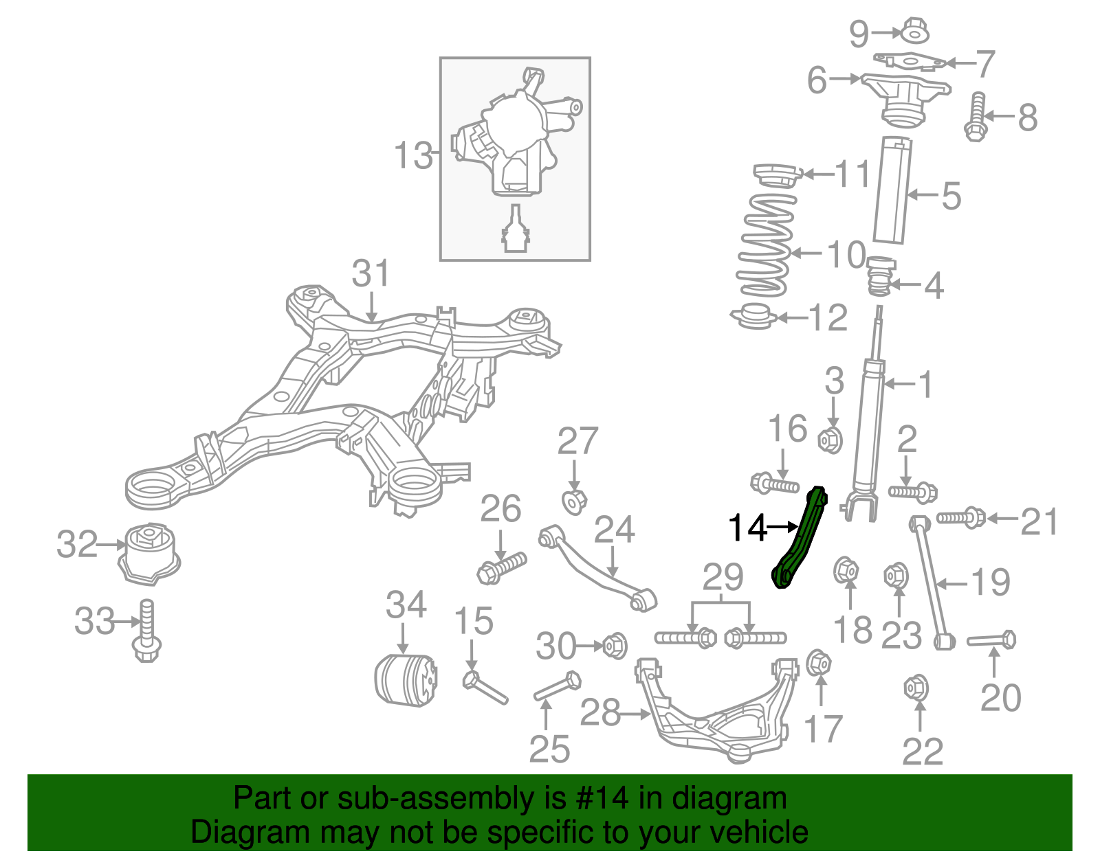 2011-2024 Mopar Link 52124821AC | Mopar Parts Canada