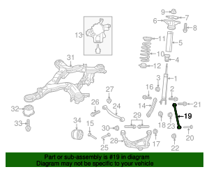 2011-2021 Mopar Lateral Arm 52124840AB | TascaParts.com