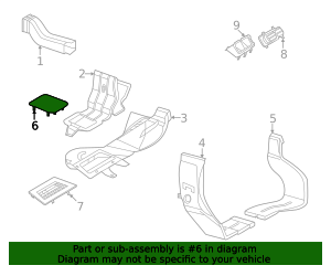 223-831-03-00-9051 - Dashboard Air Vent 2021-2023 Mercedes-Benz ...
