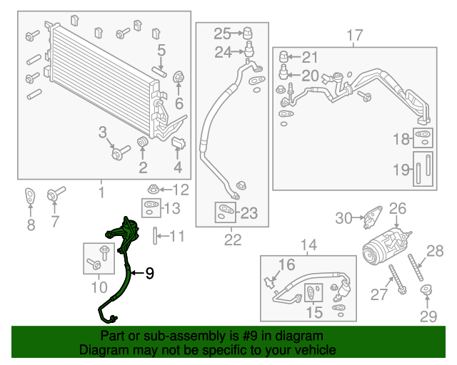 Ford BB5Z-19959-B - Accumulator - 2012-2015 Ford | OEM Ford Part