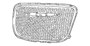 2015-2020 Chrysler 300 Grille 5SW16LAUAE | TascaParts.com