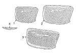 2015-2020 Chrysler 300 Grille 5SW16LAUAE | TascaParts.com