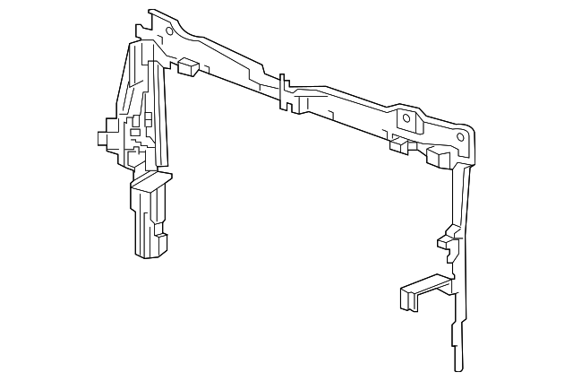 2020-2023 Cadillac XT5 Front Upper Radiator Air Baffle 84147803 ...