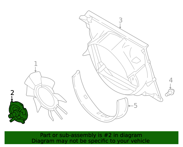 2020-2022 Ford Fan Clutch LC3Z-8A616-C | OEM Parts Online