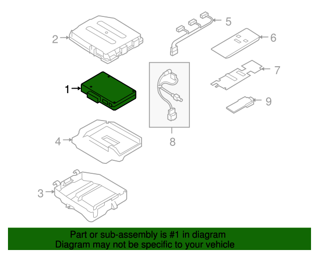 4F0-910-336-HX - Control Module 2004-2010 Audi | Audi OEM Parts