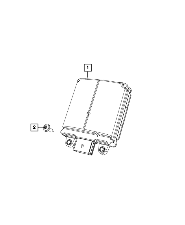 2021 Mopar Blind Spot Detection Sensor 68499743AB | Mopar eStore