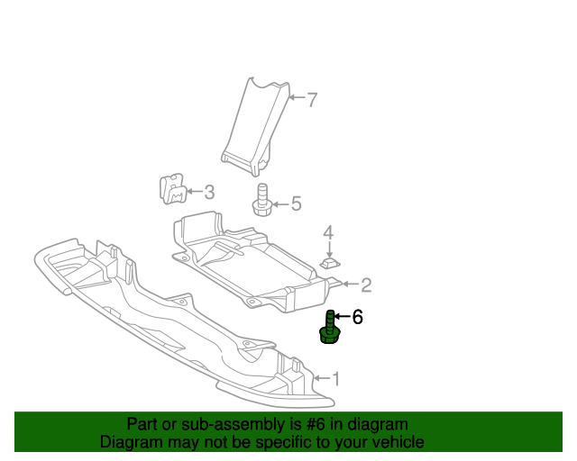 001-990-60-36 - Under Cover Screw 2000-2021 Mercedes-Benz | Mercedes ...