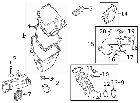 Air Intake for 2023 BMW X3 | Wholesale BMW