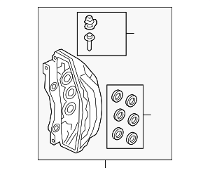 8W0-615-107-AE - Disc Brake Caliper 2018-2024 Audi | AutoNationParts.com