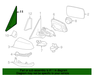 51337329754 - 2012-2016 BMW Outer Seal (51-33-7-329-754) | BMW of South ...