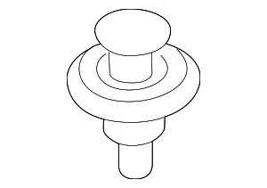 2013-2022 GM Air Inlet Grille Panel Retainer 11546904 GM ...