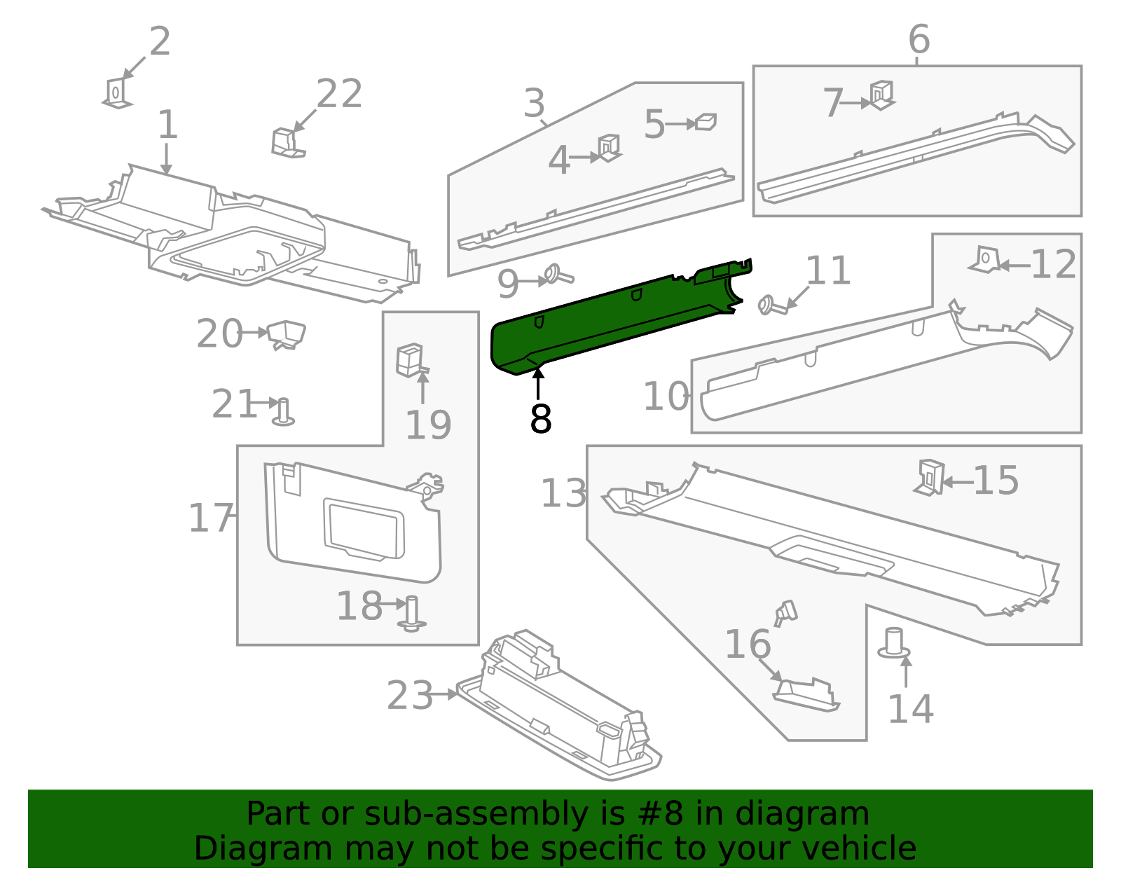 Genuine OEM Ford Part - Front Cover M2DZ-78613D11-AA | Genuine OEM Ford ...