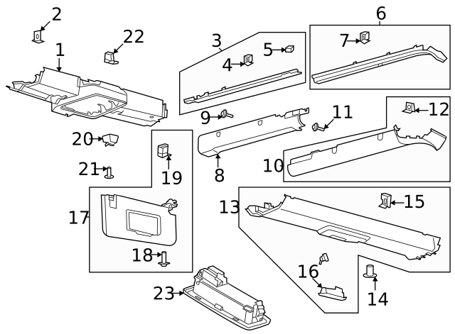 2021-2024 Ford Bronco Front Panel m2dz7803408aa | TascaParts.com