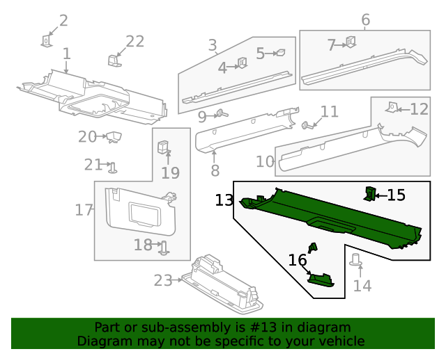 M2DZ-7850202-AB - Rear Panel 2021-2024 Ford Bronco | AutoNation Parts