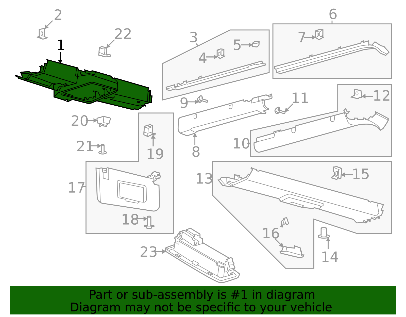 M2DZ-7803408-AA - High-Quality Front Panel for 2021-2024 Ford Bronco ...