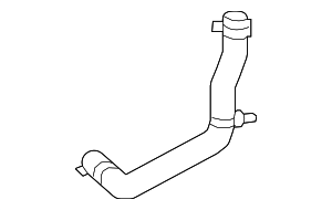 2011-2022 Mopar Engine Coolant Hose 68057473AE | TascaParts.com